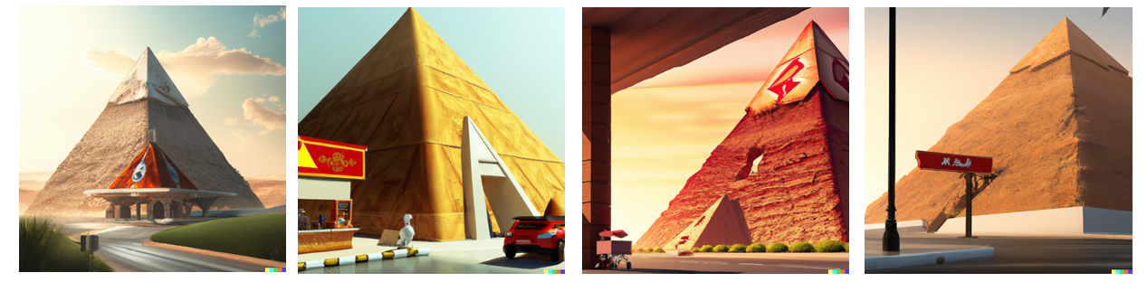 AI PROMPTED: PYRAMID KFCs – Jan See Art